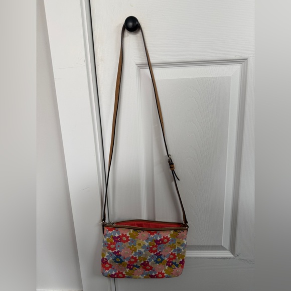 Coach | Bags | Coach Multicolor Floral Crossbody Bag | Poshmark